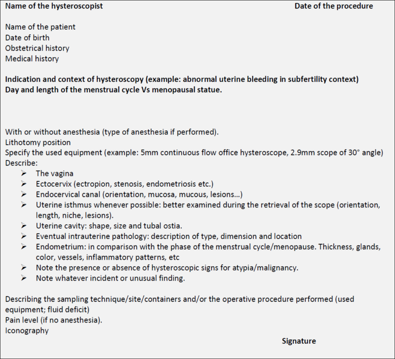 Diagnostic hysteroscopy: an atlas-like review of the endometrium from ...